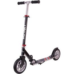 Scooter Hudora "Hornet Air 200" schwarz (schwarz, rot)