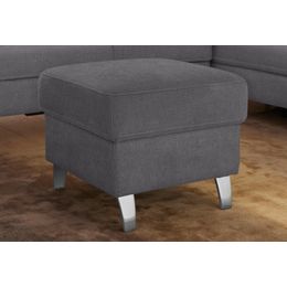 Sit & More Hocker SIT & MORE "Arngast" Gr. B/H/T: 58cm x 48cm x 58cm, Flachgewebe, grau