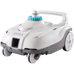 Poolbodensauger Intex "Pool Cleaner ZX100" grau Reinigung von Boden, Wänden und Wasserlinie