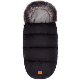 Fußsack fillikid "Manaslu Winterfußsack, schwarz" schwarz Baby Fußsäcke