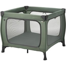 Baby-Reisebett hauck "Sleep N Play SQ, Set dark green" Gr. Liegefläche B/L: 87cm x 87cm, kein Härtegrad, grün (dark green) Baby Babybetten inklusive Schaumstoff-Matratze