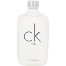 Eau de Toilette Calvin Klein "cK one" Parfüms Gr. 200 ml, farblos (transparent) Herren