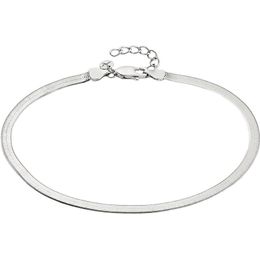 Silberarmband Kangaroos "Schmuck Geschenk Silber 925 Armschmuck Heringbone, K0061B" Armbänder Gr. Silber 925 (Sterlingsilber), silberfarben Damen