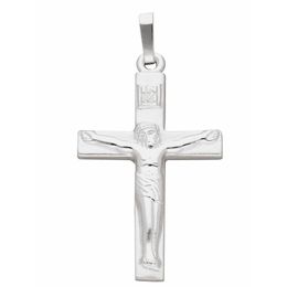 Adelia´s Ketten-Anhänger ADELIA´S "925 Silber Kreuz Anhänger Korpus" Schmuckanhänger Gr. Damen, Silber 925 (Sterlingsilber), silberfarben (silber) Damen Silberschmuck für & Herren