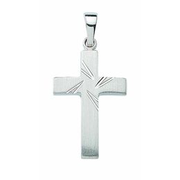 Adelia´s Ketten-Anhänger ADELIA´S "925 Silber Kreuz Anhänger" Schmuckanhänger Gr. Damen, Silber 925 (Sterlingsilber), silberfarben (silber) Damen Silberschmuck für & Herren