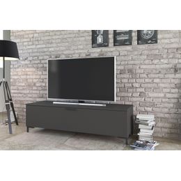 Lowboard Inosign "Alternative" Sideboards Gr. B/H/T: 149,9 cm x 42,7 cm x 48 cm, schwarz (kosmos anthrazit) TV-Sideboard Breite 150 cm