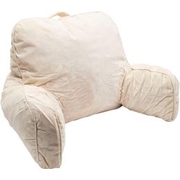 Sessel Gr. B/H/T: 75 cm x 40 cm x 44 cm, beige (creme) Sitzkissen Sofakissen