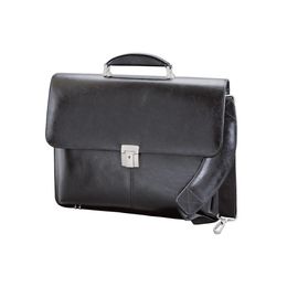 Aktentasche Alassio "Faenza" Gr. B/H/T: 37 cm x 4 cm x 25 cm, schwarz Herren Taschen mit Laptopfach