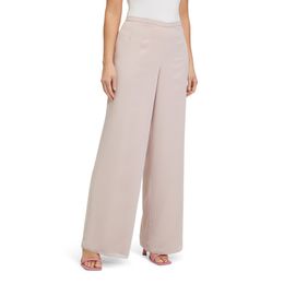 Marlene-Hose Vera Mont "Vera Mont mit weitem Bein" Gr. 40, Normalgrößen, rosa (aura rosè) Damen Hosen Nahtführung