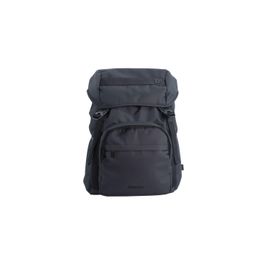 Sportrucksack DISCOVERY "Downtown" Gr. B: 18cm, schwarz Rucksäcke aus rPet Polyester-Material