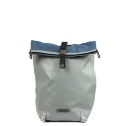 Laptoprucksack 7CLOUDS "Sowe 7.4" Gr. B/H/T: 31cm x 44cm x 15cm, grau (grau, blau) Rucksäcke mit recyceltem PET