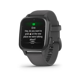 Smartwatch Garmin "VENU SQ 2" Smartwatches grau (dunkelgrau)