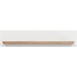 Wandboard Home Affaire "Halmstad" Regale Gr. B/H/T: 120 cm x 25 cm x 22 cm, weiß