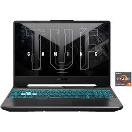 ASUS Gaming-Notebook "TUF Gaming A15 TUF FA506NCR-HN020W" Notebooks Gr. 16 GB RAM 512 GB SSD, Ryzen 7, Windows 11 Home, schwarz (graphite schwarz)