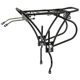 Fahrrad-Gepäckträger O-STAND "Disc" Gepäckträger Gr. B/L: 13cm x 34cm, schwarz