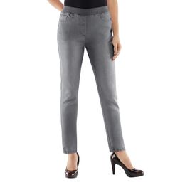 Schlupfjeans Inspirationen Gr. 50, Normalgrößen, grau (grey, denim) Damen Jeans