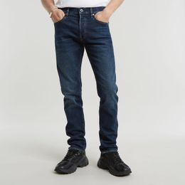 G-Star Raw Regular-fit-Jeans G-STAR "3301 Straight Tapered" Gr. 30, Länge 34, blau (worn in dusk blue) Herren Jeans