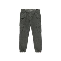 Cargohose Alpha Industries "Alpha Industries Kids - Pants Combat Pant LW Kids/Teens" Gr. 10, Normalgrößen, grau (greyblack) Mädchen Hosen