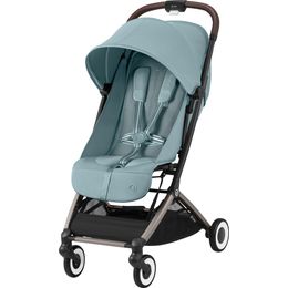 Kinder-Buggy Cybex "Cybex Gold, Orfeo" blau (stormy blue) Baby Kinderwagen