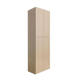 Aktenschrank Inosign "Jarvie" Schränke Gr. B/H/T: 60cm x 180cm x 35cm, 4 St., braun (eichefarben) Mehrzweckschrank, Push-to-open, 5 verstellbare Einlegeböden, 60x180 cm