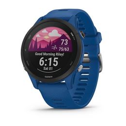 Smartwatch Garmin "Forerunner 255 Basic" Smartwatches blau