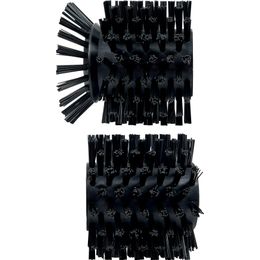 Reinigungsbürsten-Set Einhell "MEDIUM", schwarz, B:11,9cm H:21cm L:13,3cm, Nylon, Reinigungsbürsten, Zubehör für Akku-Oberflächenbürste »Picobella«, für Stein