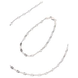 Collier Lady Halsketten Gr. Silber 925 (Sterlingsilber), silberfarben (silber 925) Damen