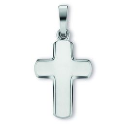 Kette mit Anhänger ONE ELEMENT "Kreuz aus 925 Silber" Halsketten Gr. Silber 925 (Sterlingsilber), silberfarben (silber) Damen Schmuckset - Set mit verstellbarer Halskette