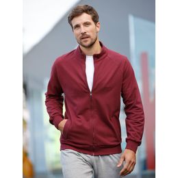 Sweatjacke Catamaran Gr. 60/62, rot (bordeau) Herren Sweatjacken