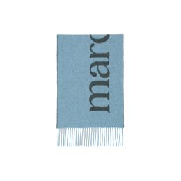 Marc O'Polo Schal MARC O'POLO DENIM "aus weichem Woll-Jacquard" blau (blue) Damen Modetücher