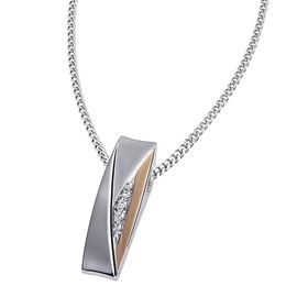 Collier Goldmaid Halsketten Gr. Silber 925 (Sterlingsilber), silberfarben Damen