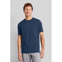 T-Shirt Bugatti Gr. XL, blau (dunkelblau) Herren Shirts mit dezentem Bugatti-Print