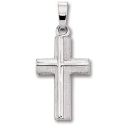 Ketten-Anhänger ONE ELEMENT "Kreuz Anhänger aus 925 Silber" Schmuckanhänger Gr. Silber 925 (Sterlingsilber), silberfarben (silber) Damen Silber Schmuck