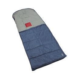 Deckenschlafsack Polydaun "Akka Schlafsack mit Kapuze", blau, Schlafsäcke, B/L: 85cm x 230cm, umlaufender Reißverschluss, Bezug (außen): 100% Polyamid, L:230cm