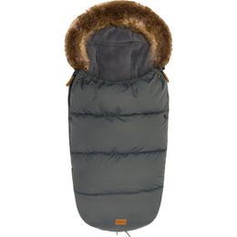 Fußsack fillikid "Manaslu Winterfußsack, grau" grau Baby Fußsäcke Fußsack