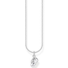 Kette mit Anhänger Thomas Sabo "Babyschuh, KE2065-001-21-L45V" Halsketten Gr. 45, Silber 925 (Sterlingsilber), silberfarben Damen