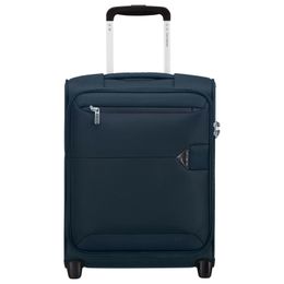 Weichgepäck-Trolley Samsonite "UPRIGHT 45/16 UNDERSEATER" Gr. B/H/T: 35 cm x 45 cm x 20 cm 29 l, blau (navy blue) Koffer Handgepäck-Koffer, Reisekoffer, Koffer, Weichschalenkoffer, Trolley