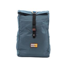 Sportrucksack DISCOVERY "Icon" Gr. B: 27cm, blau Rucksäcke aus robustem rPet Polyester-Material