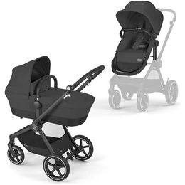 Kinder-Buggy Cybex "Cybex Gold, Eos Lux" schwarz (moon black) Baby Kinderwagen