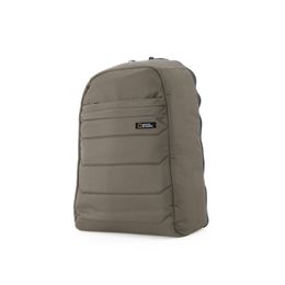 Cityrucksack National Geographic "Pro" Gr. B: 32.00 cm, grün (khaki) Rucksäcke mit gepolstertem Laptopfach