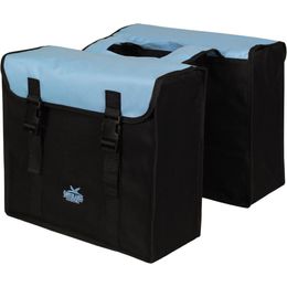 Fahrradtasche GREENLANDS BICYCLE BAGS "Greenlands Doppel Fahrradtasche" Taschen Gr. B/H/T: 40cm x 14cm x 40cm, blau