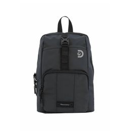 Cityrucksack DISCOVERY "Shield" Gr. B: 29 cm, schwarz Rucksäcke mit einem Fassungsvermögen von 10 Litern