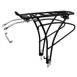 Fahrrad-Gepäckträger O-STAND "Traveller Basic" Gepäckträger Gr. B/L: 14 cm x 41 cm, schwarz