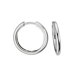 Paar Creolen Firetti "Schmuck Geschenk Silber 925 Ohrschmuck glänzend" Ohrringe Gr. Silber 925 (Sterlingsilber), silberfarben Damen