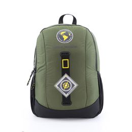 Cityrucksack National Geographic "New Explorer" Gr. B: 31cm, grün (khaki) Rucksäcke mit extra Laptop-Fach