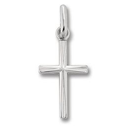 Kette mit Anhänger ONE ELEMENT "Kreuz aus 925 Silber" Halsketten Gr. Silber 925 (Sterlingsilber), silberfarben (silber) Damen Schmuckset - Set mit verstellbarer Halskette