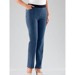 Stretch-Jeans Classic Basics Gr. 215, Extrakurzgrößen, blau (blue, bleached) Damen Jeans