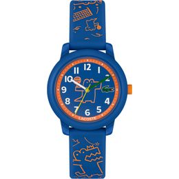 Quarzuhr Lacoste "Lacoste.12.12 KIDS" Armbanduhren blau Kinder Armbanduhr, Kinderuhr, Mädchen, Jungen, ideal auch als Geschenk