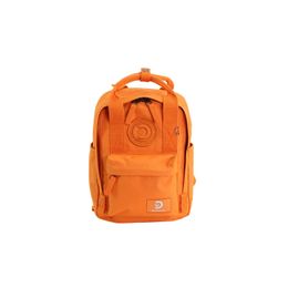 Wanderrucksack DISCOVERY "Cave" Gr. B: 13cm, orange Rucksäcke aus rPet Polyester-Material