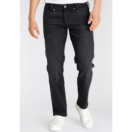 Regular-fit-Jeans Pepe Jeans "Spike" Gr. 31, Länge 34, schwarz (black washed) Herren Jeans